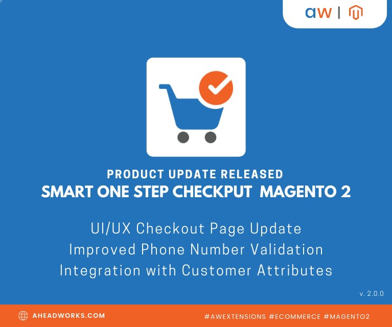 Improved checkout with M2 Smart One Step Checkout extension