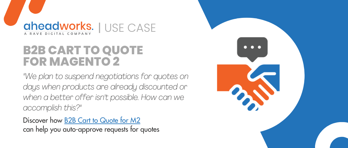 Magento 2 Cart to Quote Use Case: Auto-Approval of Requests for Quotes