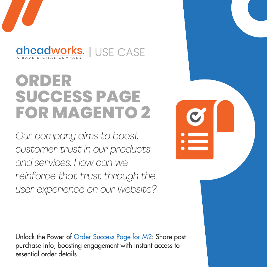 Elevate Customer Checkout Experience with Magento 2 Order Success Page