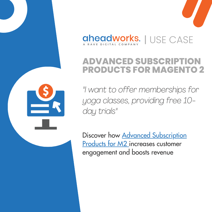 Use Case: Offer membership on Magento 2 store with Advanced ... Use Case: Offer membership on Magento 2 store with Advanced ...